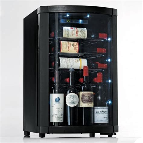 VinoView Silent 35 Bottle Wine Display Refrigerator Shop Now Wine Cellars Upright Freezers