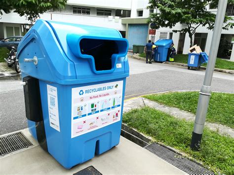 Monster Sized Blue Recycling Bins Popping Up In More Estates In Spore
