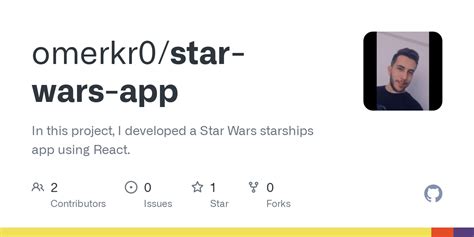 Github Omerkr0star Wars App In This Project I Developed A Star Wars Starships App Using React