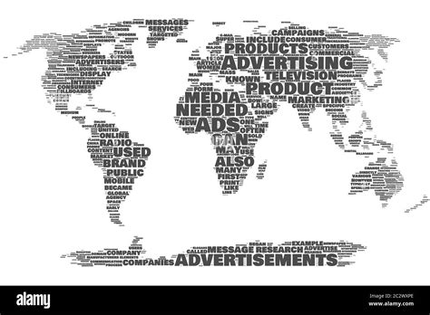 Create Word Map Cut Out Stock Images And Pictures Alamy