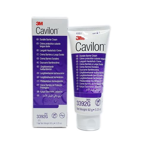 3m Cavilon Durable Barrier Cream Tube 92g Platinum Health Supply