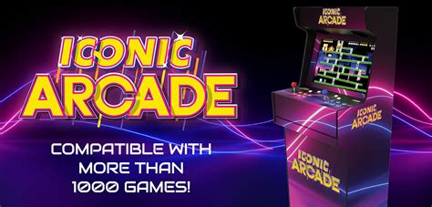 Retro Spielekonsole Iconic Arcade Von Medion Und Eldohm Erweckt Spiele