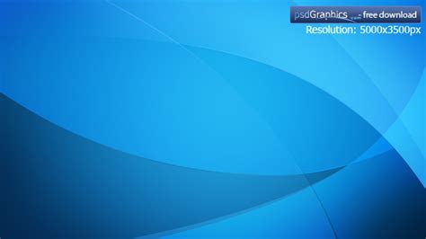 Blue Abstract Background Psdgraphics