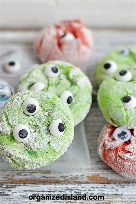Halloween Monster Cookies Organized Island