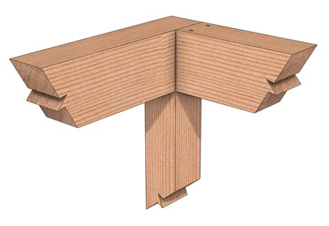 Cross Lap Joint Timber Frame Hq