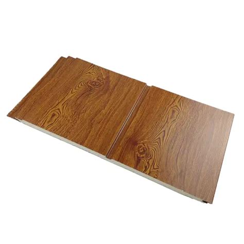 Prefab House Exterior Wall Cladding Panels Polyurethane Foam Siding For