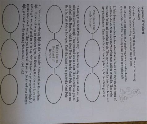 Sequence Worksheet Polar Bears Overview StudyX
