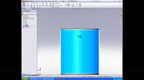 SolidWorks Student Lesson 9c Revolve And Sweep Features YouTube