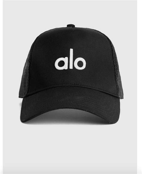 Alo Yoga Gorra 100 Original District Trucker Hat Envío Gratis