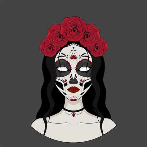 Premium Vector Day Of Dead Girl