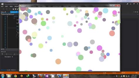 Bouncing Ball With C YouTube
