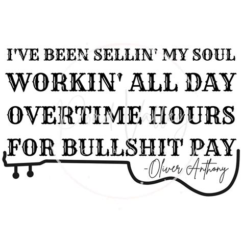 Workin All Day Overtime Hours SVG Rich Men North Of Richmond Car Decal Bumper Sticker