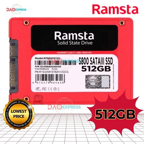 Ramsta Ssd Ram For Laptop And Desktop Computers And Tech Parts