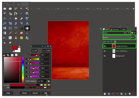 How To Create A Burger Poster Design In Gimp Zakey Design