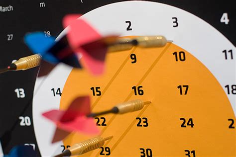 Target Practice Dart Calendar On Behance