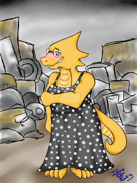 Alphys Dress By Insanebluepumkins37 On Deviantart