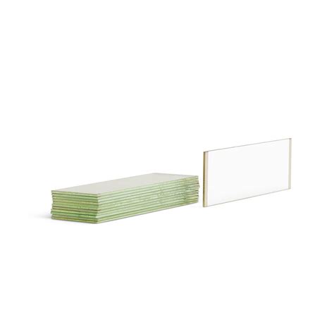 Ito Microscope Slides With Silver Contact Strips Diamond Coatings