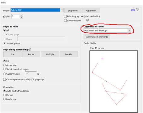 Solved Printing Problem Of Measured Lines Adobe Product Community