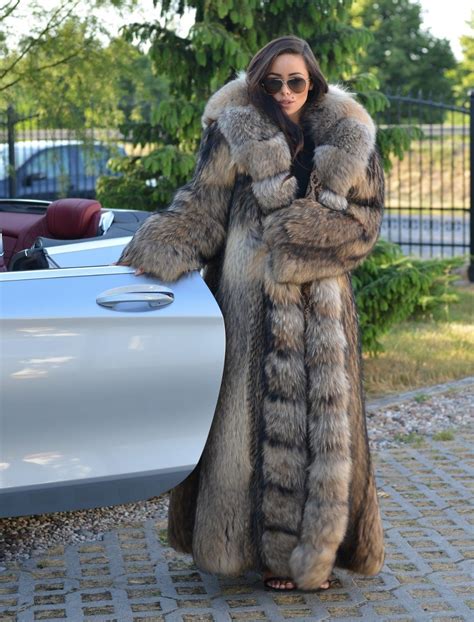 Winter Fur Coats Winter Coats Women Coats For Women Raccoon Fur Coat