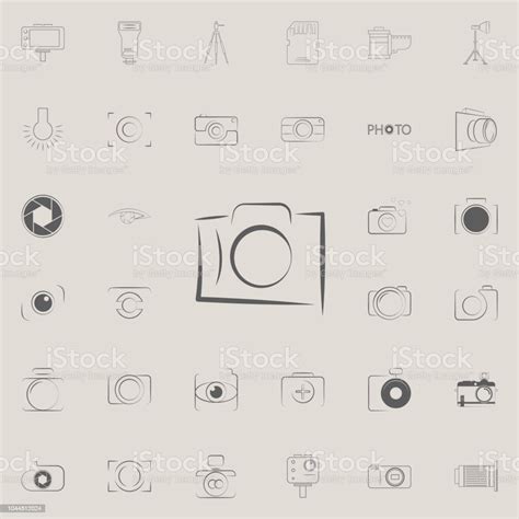 ロゴ カメラ アイコンweb や携帯電話の写真アイコンの普遍的なセット アイコンのベクターアート素材や画像を多数ご用意 アイコン