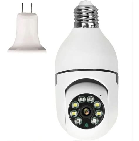 Camera Lampada 360 Wi Fi Alta definição Full HD