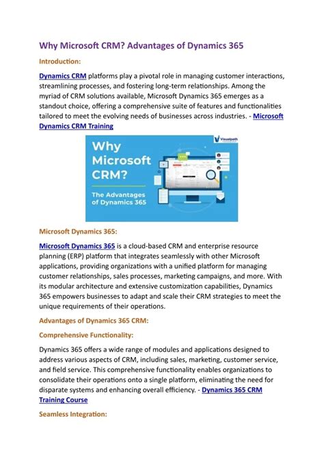 Ppt Microsoft Dynamics Crm Training Visualpath Powerpoint Presentation Id 13089699