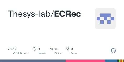 GitHub Thesys Lab ECRec
