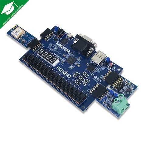 Basys 3 Artix 7 Fpga Trainer Board Recommended For Introductory Users Mg Super Labs