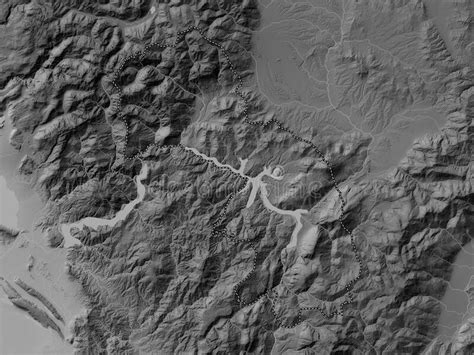 Kukes Albania Grayscale No Legend Stock Image Image Of