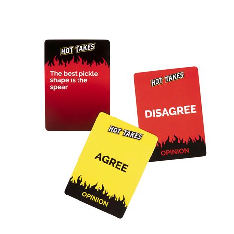 Buy Hot Takes The Adult Party Game Of Spicy Opinions By What Do You