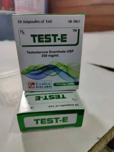 Test E Testosterone Enanthate Usp 250mg Ml Injection At 300 Vial In Nagpur