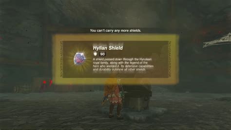 Zelda Tears Of The Kingdom How To Get Hylian Shield En Games