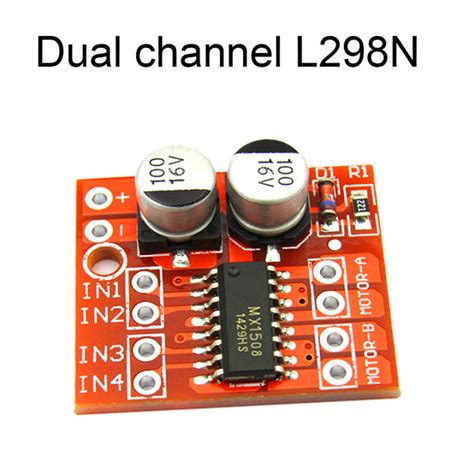 Dual Channel DC Motor Driver Mini Module PWM Speed Control Beyond L N Lazada PH