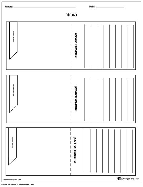 Tarjetas De Vocabulario Imprimibles En Blanco Organizadores Gráficos