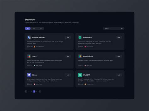 Extension Store By Vimal Tk For Stead On Dribbble