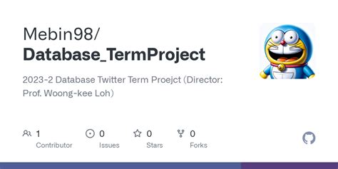 Github Mebin Database Termproject Database Twitter Term