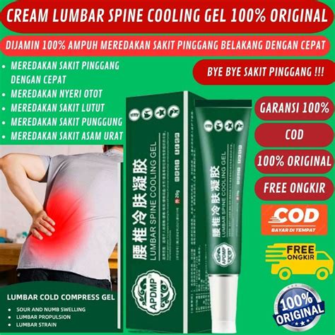 Jual Obat Cream Sakit Pinggang Dan Nyeri Otot Punggung Salep Lumbar