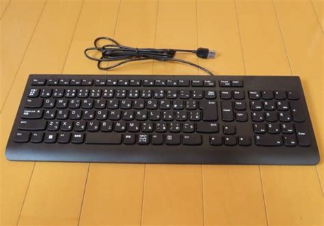 Yahooオークション Lenovo Usb 有線 キーボード