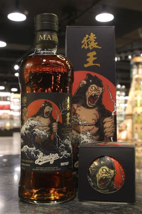 現貨 Mars Whisky Lamigo Monkey King 猿王 限量紀念威士忌 700ml 48 Kuva