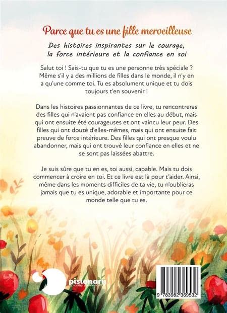 Parce Que Tu Es Une Fille Merveilleuse Des Histoires Inspirantes Sur
