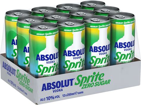 Absolut Vodka & Sprite Zero Sugar I Dosenmatrosen.de