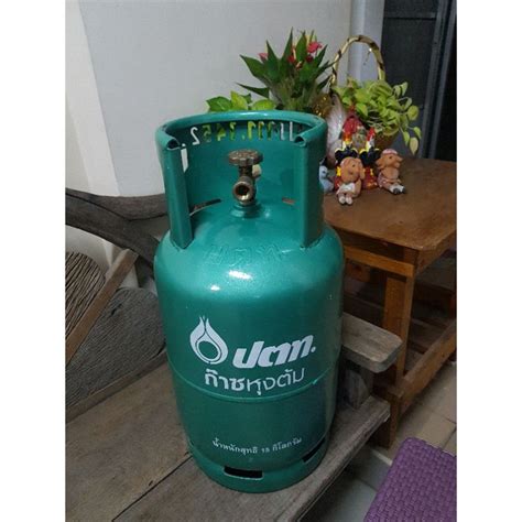 ถังแก๊สปตท เปล่า 15 Kg กิโล มือสอง สภาพเหมือนใหม่ 95 Shopee Thailand