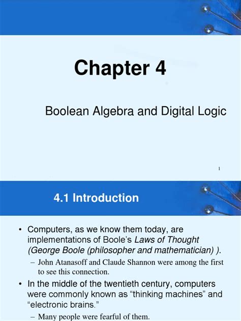 Digital Logic Chap 4 Pdf Logic Gate Boolean Algebra