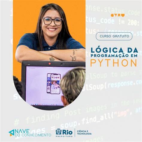 Curso gratuito lógica da programação em Python Instituto Usina Social