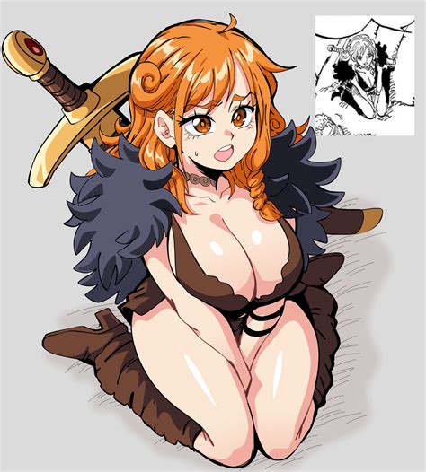 Nami One Piece Drawn By Lewdamone Danbooru