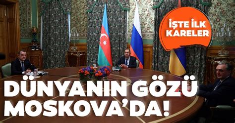 Son Dakİka Gözler Moskovadaki Bu Toplantıda İlk Kareler Geldi Son