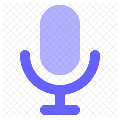 Microphone Awesome Monochrome Icon Font Unicons IconScout