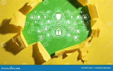 Concept Of Internet Security Network Technology Stock Photo Image Of Lock Protect 259413472