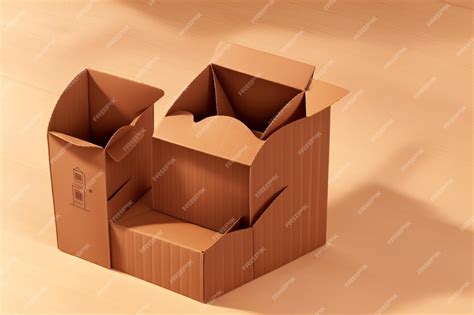 Premium Ai Image A Group Of Boxes Box Design Box Template And